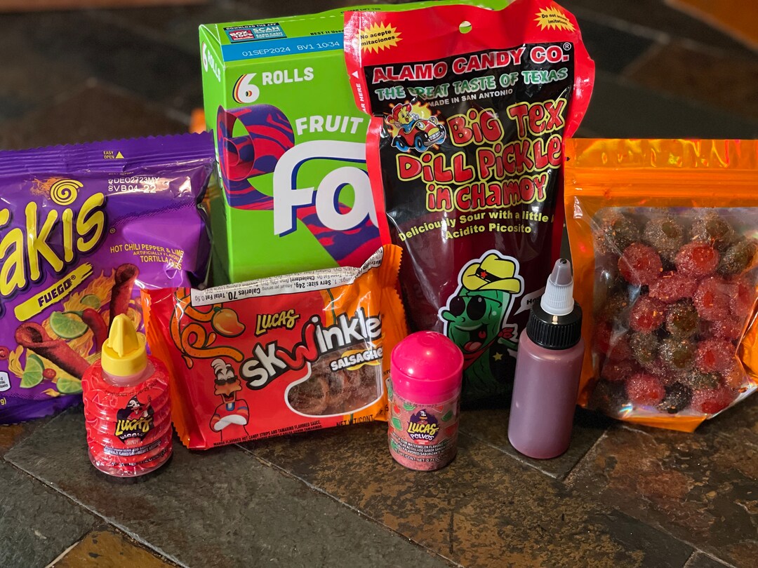 Chamoy Pickle Kit Dulces Enchilados Mexican Candy - Etsy
