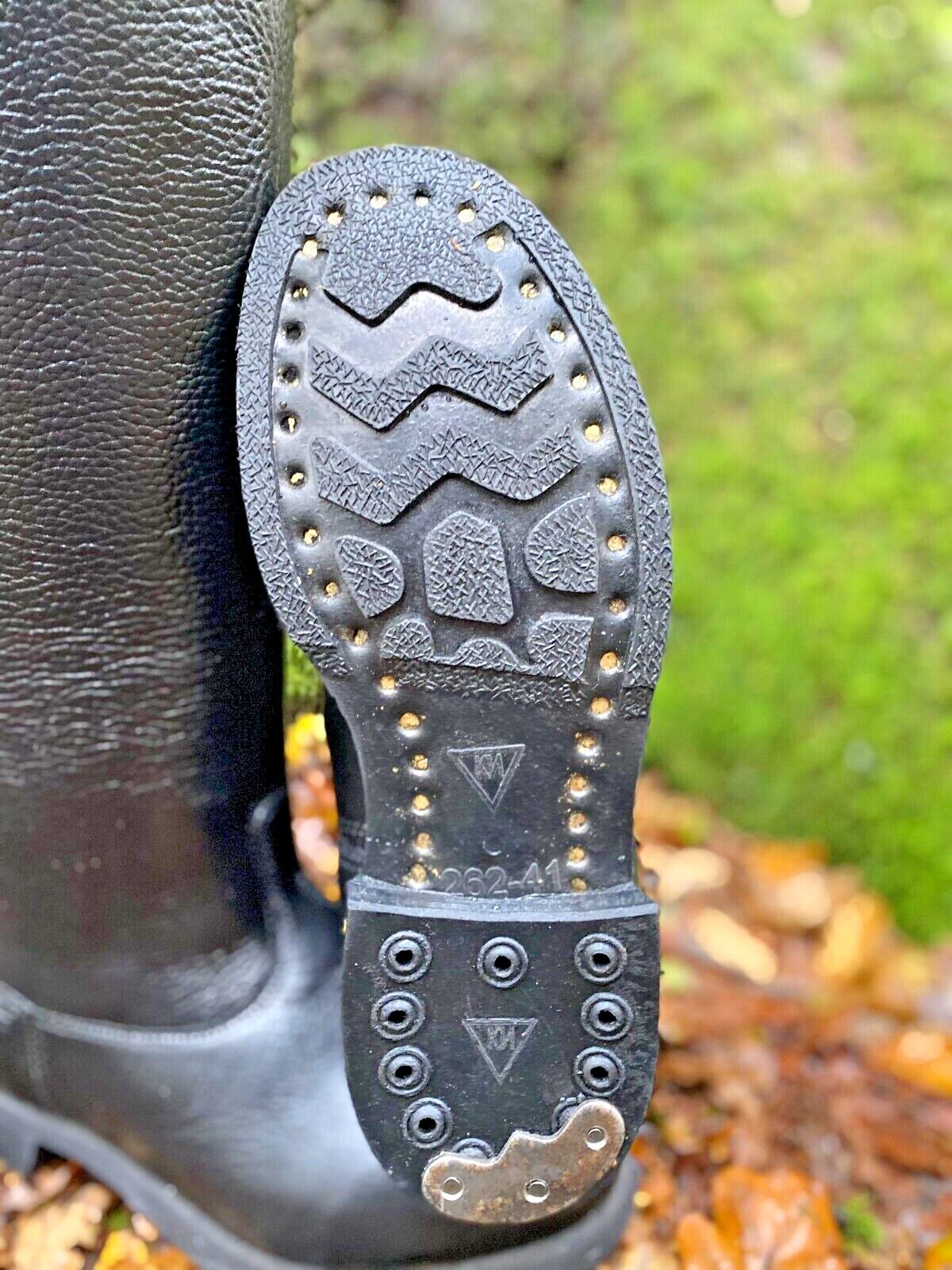 Handmade Leather Horse Riding Boots, Equestrian Footwear, Dressage ...