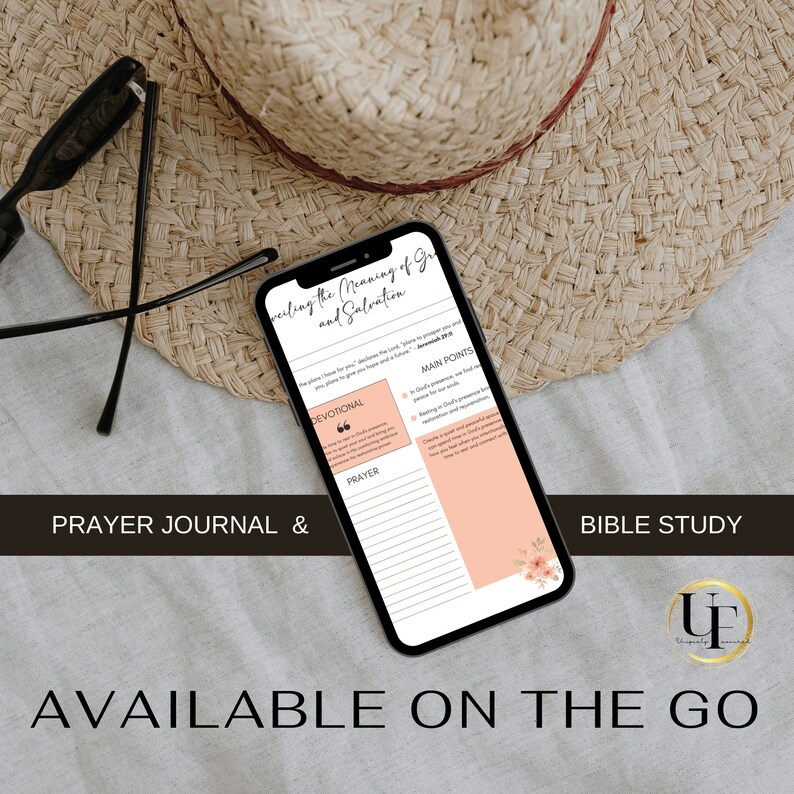 30 Days With God Digital Bible Study Prayer Journal, Christian Journal ...