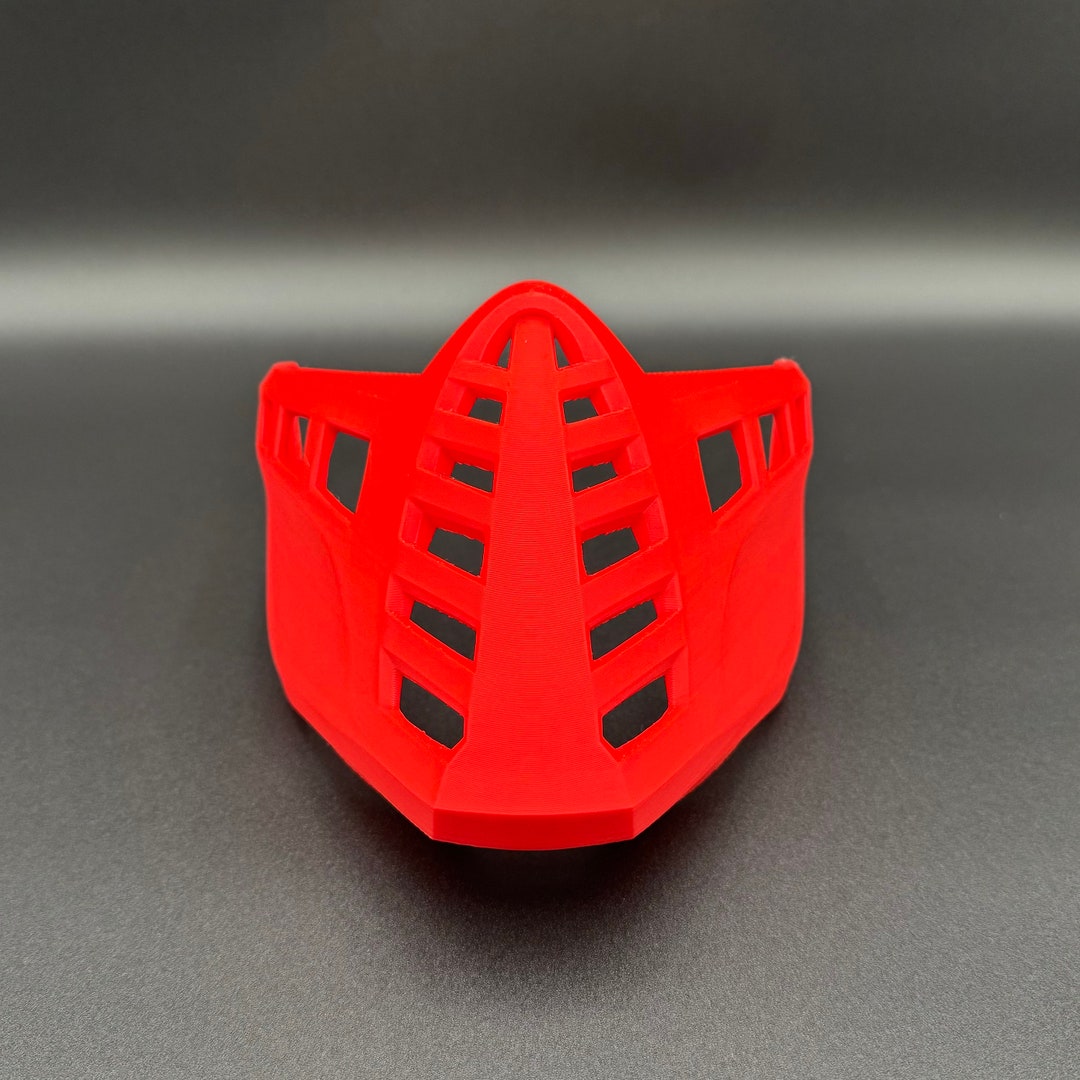 Ermac Mortal Kombat Inspired Classic Mask raw Print - Etsy