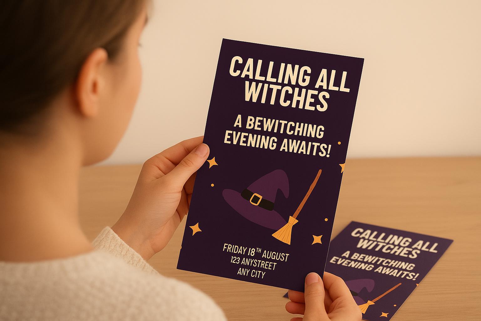 Printable HALLOWEEN Invitation Template - Etsy