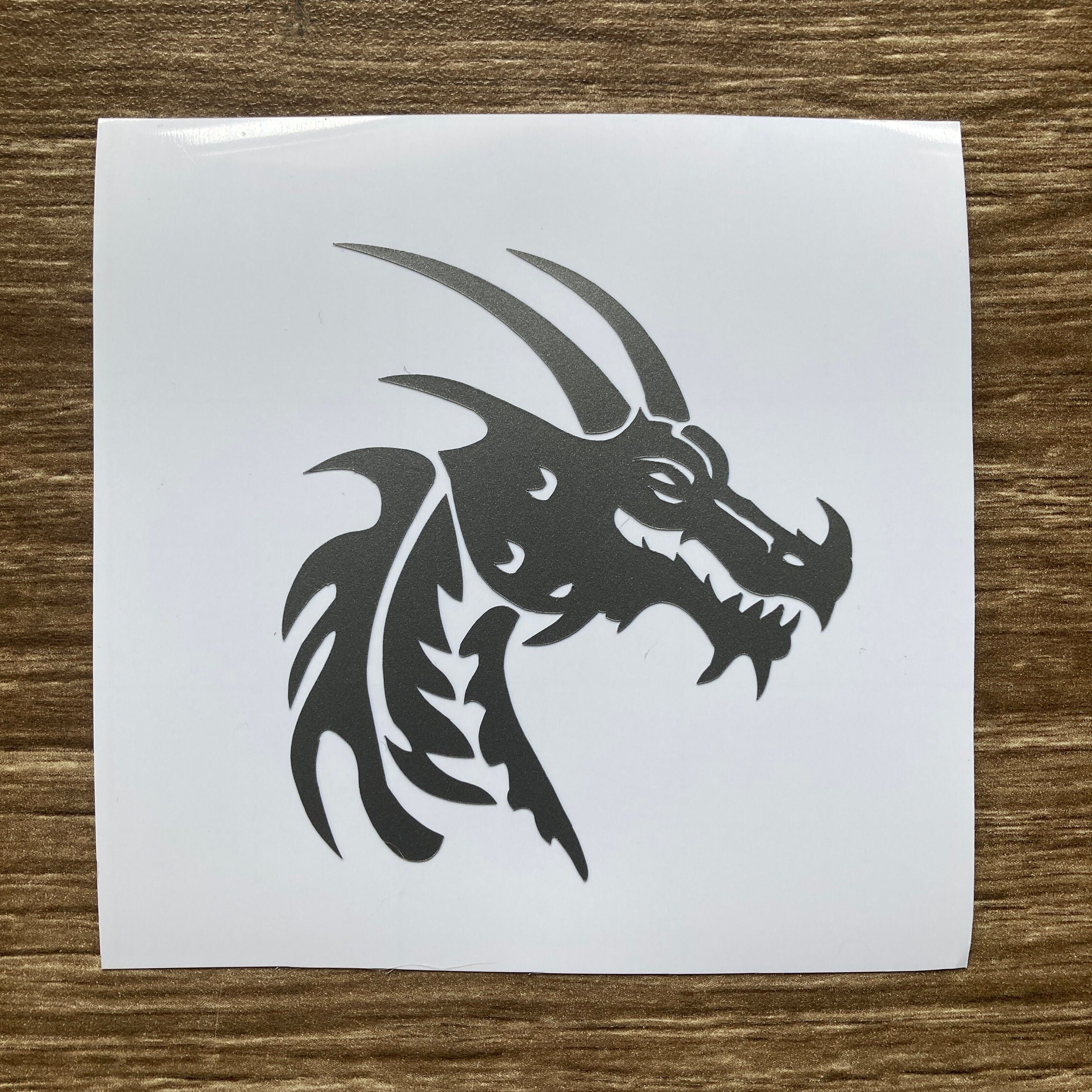 Dragon Vinyl Decal - Different Sizes Sticker - Indoor Outdoor - Color ...