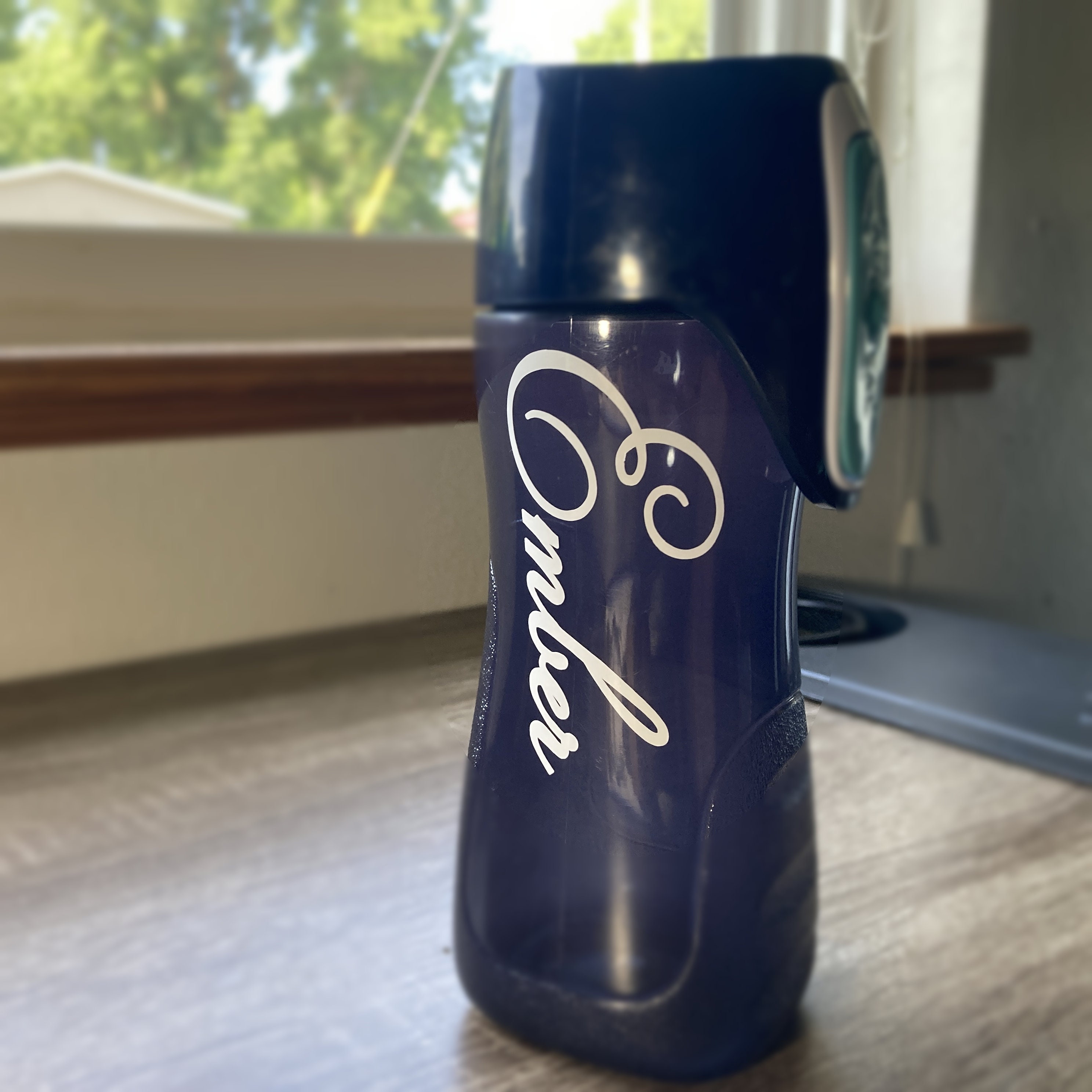 Personalized Name Decal - Cursive Font - Water Proof Vinyl - Color ...