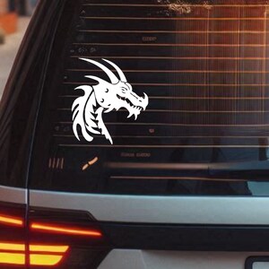 Dragon Vinyl Decal - Different Sizes Sticker - Indoor Outdoor - Color ...
