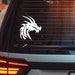 Dragon Vinyl Decal - Different Sizes Sticker - Indoor Outdoor - Color ...