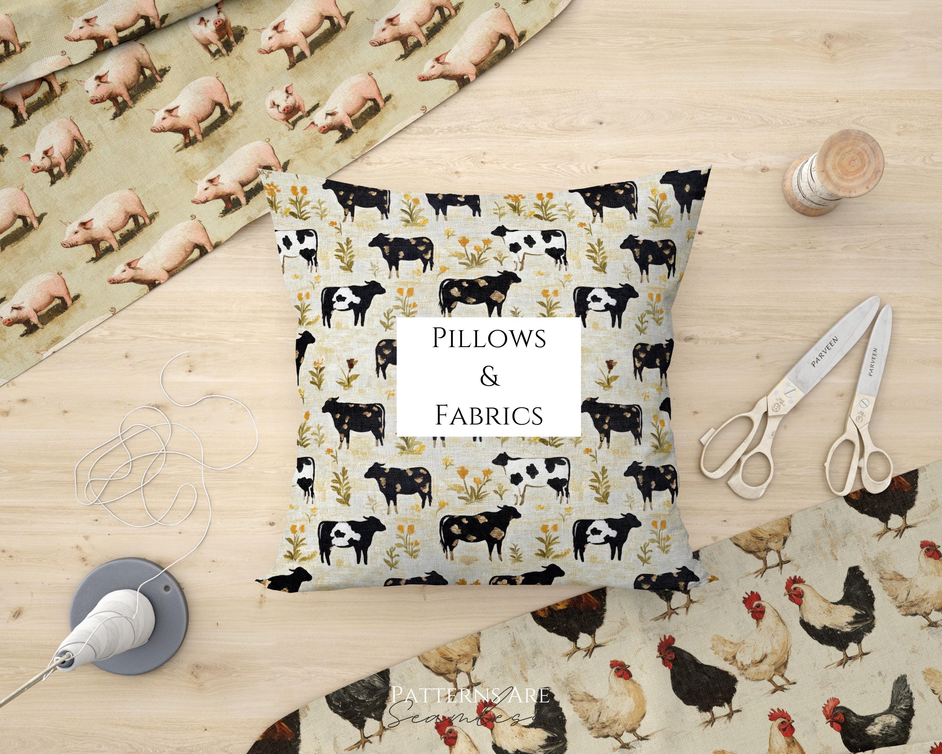 Vintage Farmhouse Digital Paper Set: Seamless Rustic Patterns (digital ...