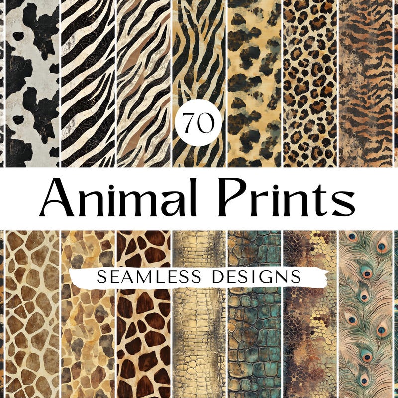 Zebra Digital Paper - Etsy