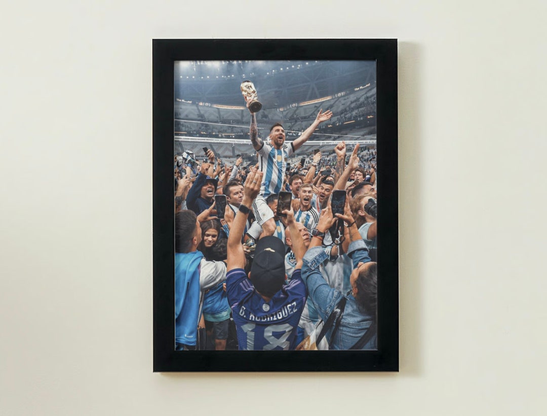 LARGE Lionel Messi Poster, La Pulga, Argentina Soccer Print, Soccer ...