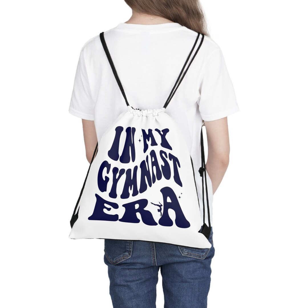 Girls Gymnastics Bag Gymnast Era Drawstring Bag Cinch Bag - Etsy