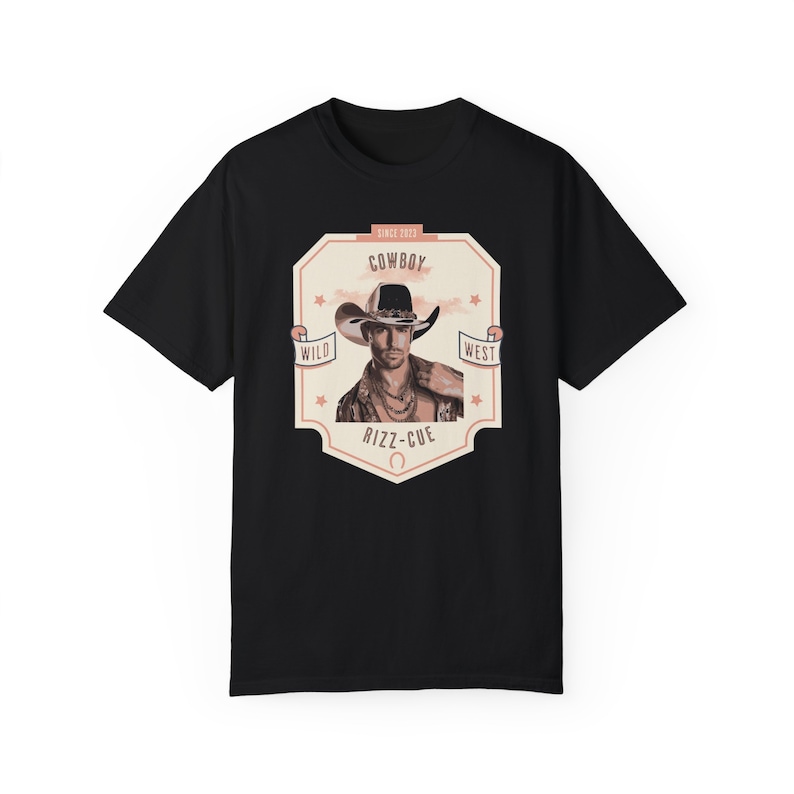 COWBOY RIZZ WESTERN Funny T Shirt - Etsy