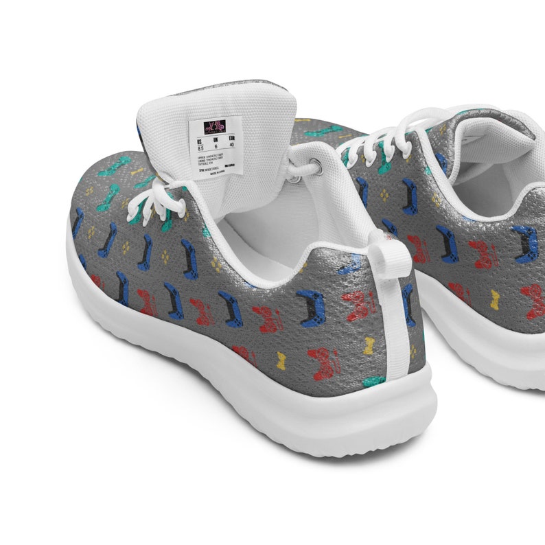 Gamer Nostalgia Shoes: Retro Console Controller Design Lightweight ...