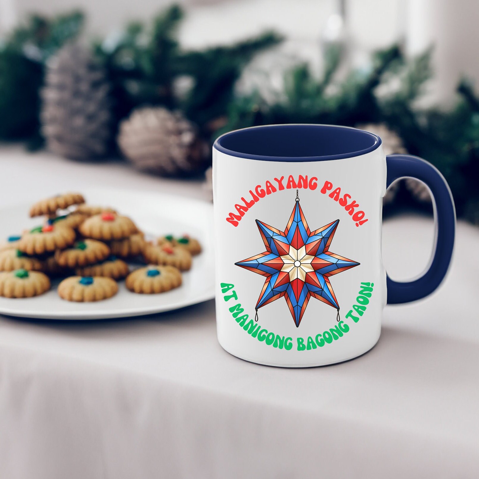 FILIPINO Christmas Parol Mug Pinoy Pride Cup Featuring Philippines ...