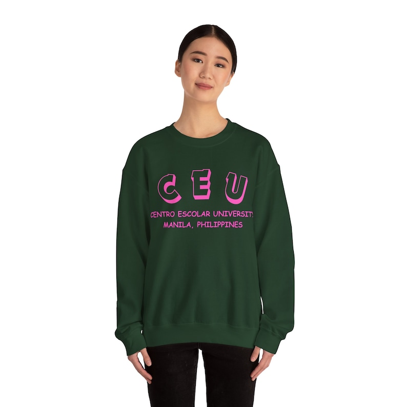 CEU Centro Escolar University Sweatshirt, Filipino College Alumni ...