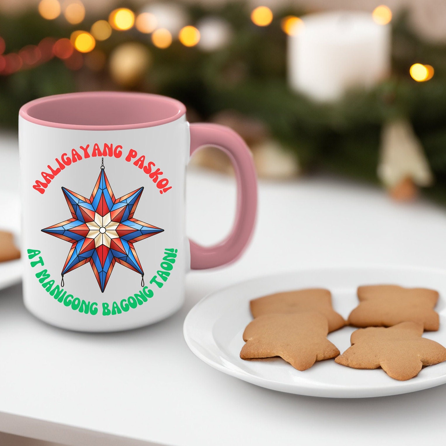 FILIPINO Christmas Parol Mug Pinoy Pride Cup Featuring Philippines ...