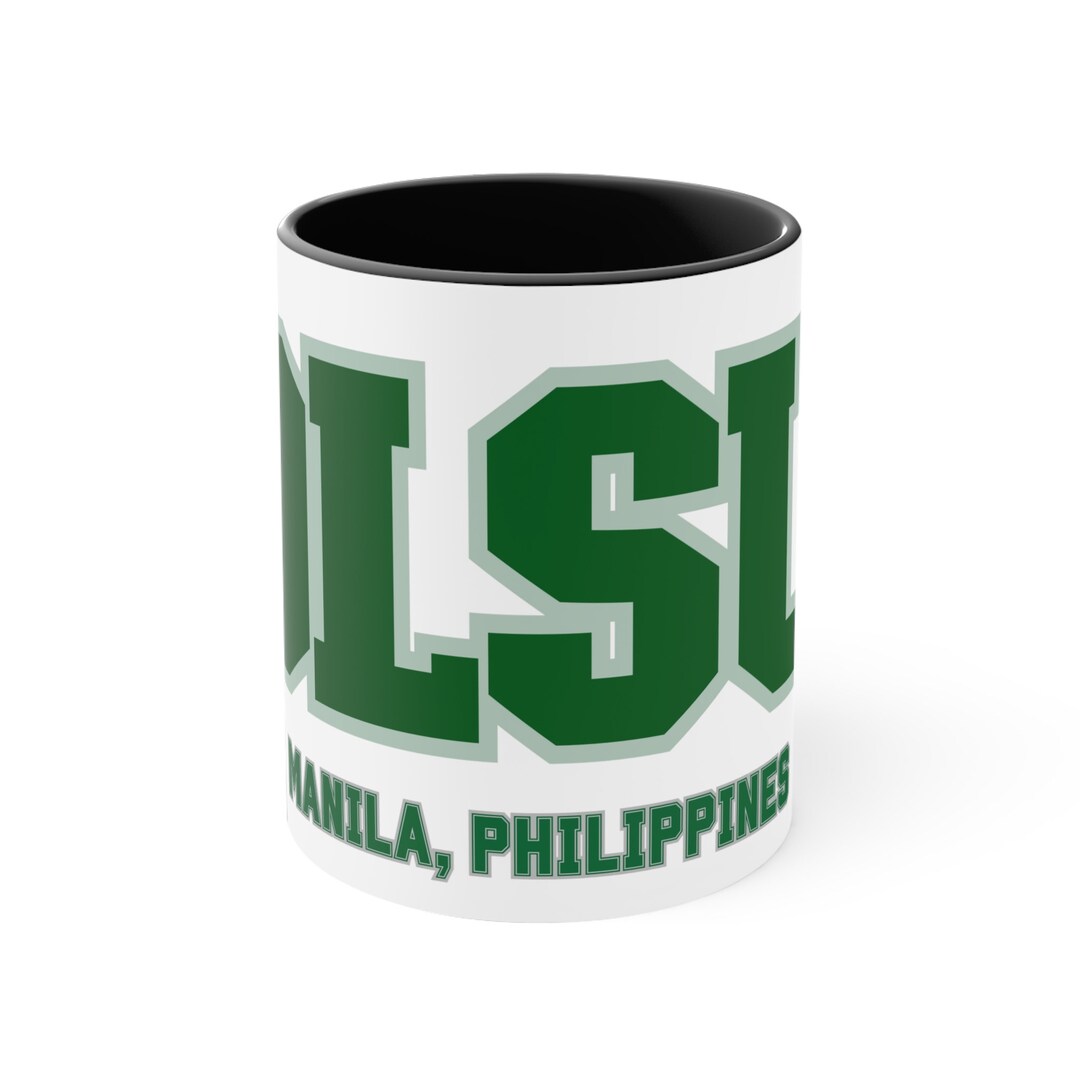 DLSU De La Salle University Accent Coffee Mug, 11oz Ivy League ...