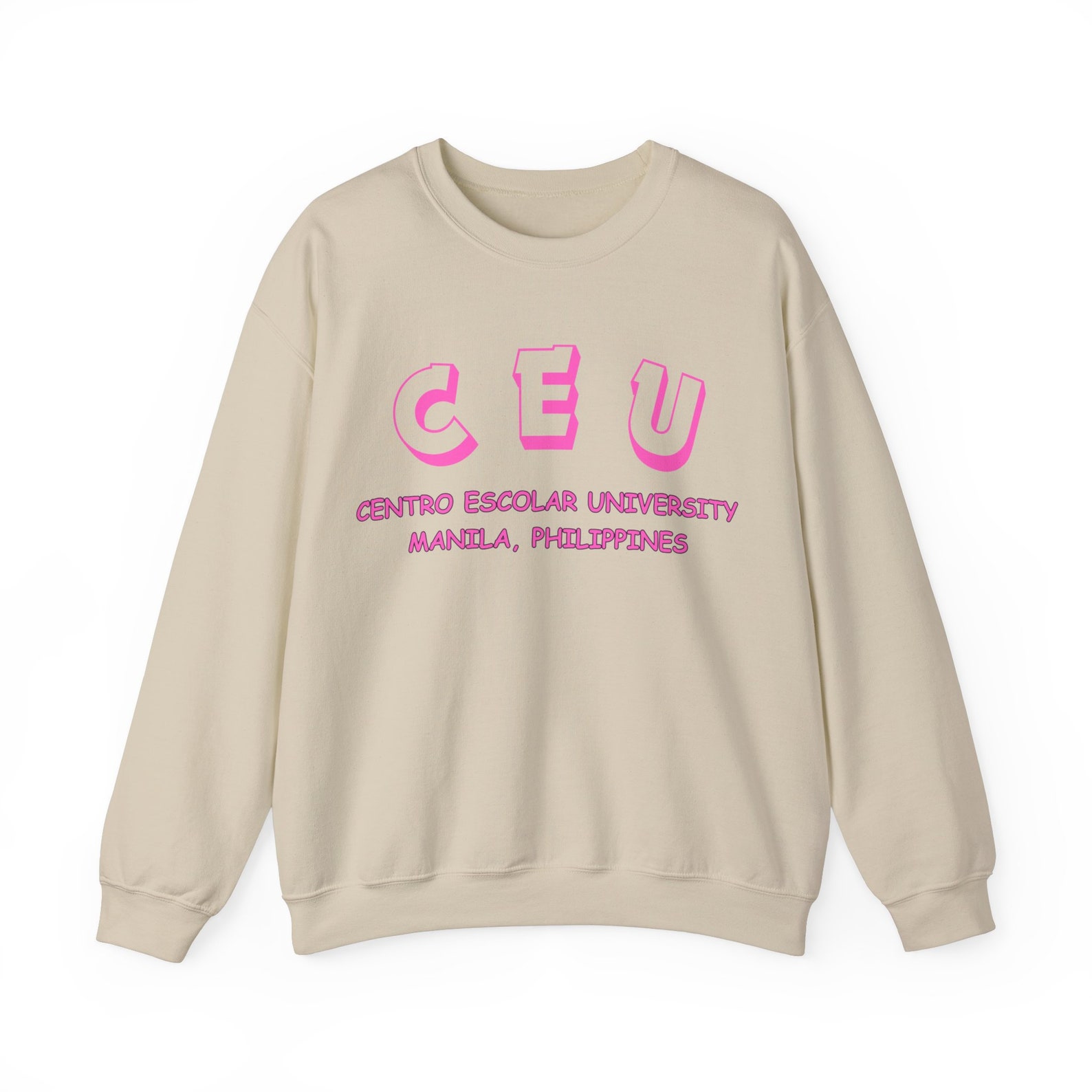 CEU Centro Escolar University Sweatshirt, Filipino College Alumni ...