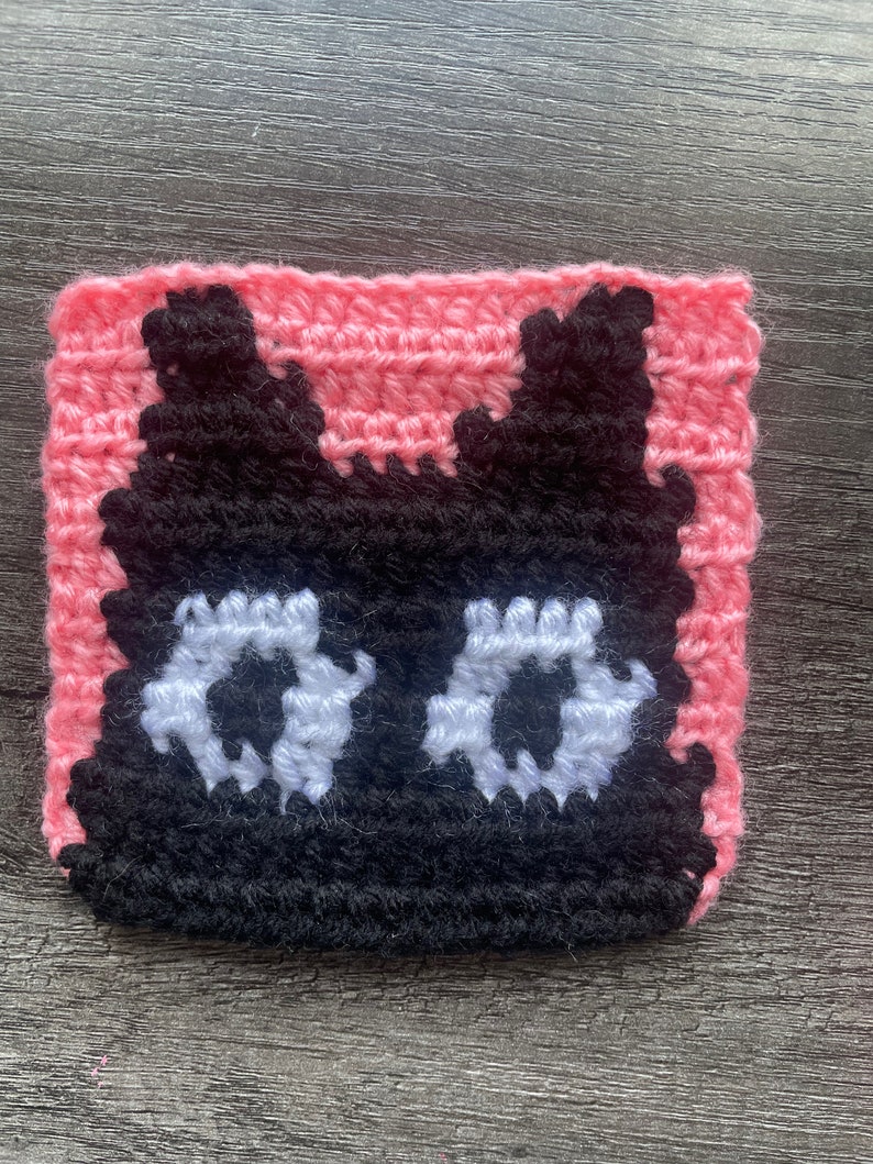 Cat Tapestry Squares Crochet Pattern- Granny Square Alternative ...