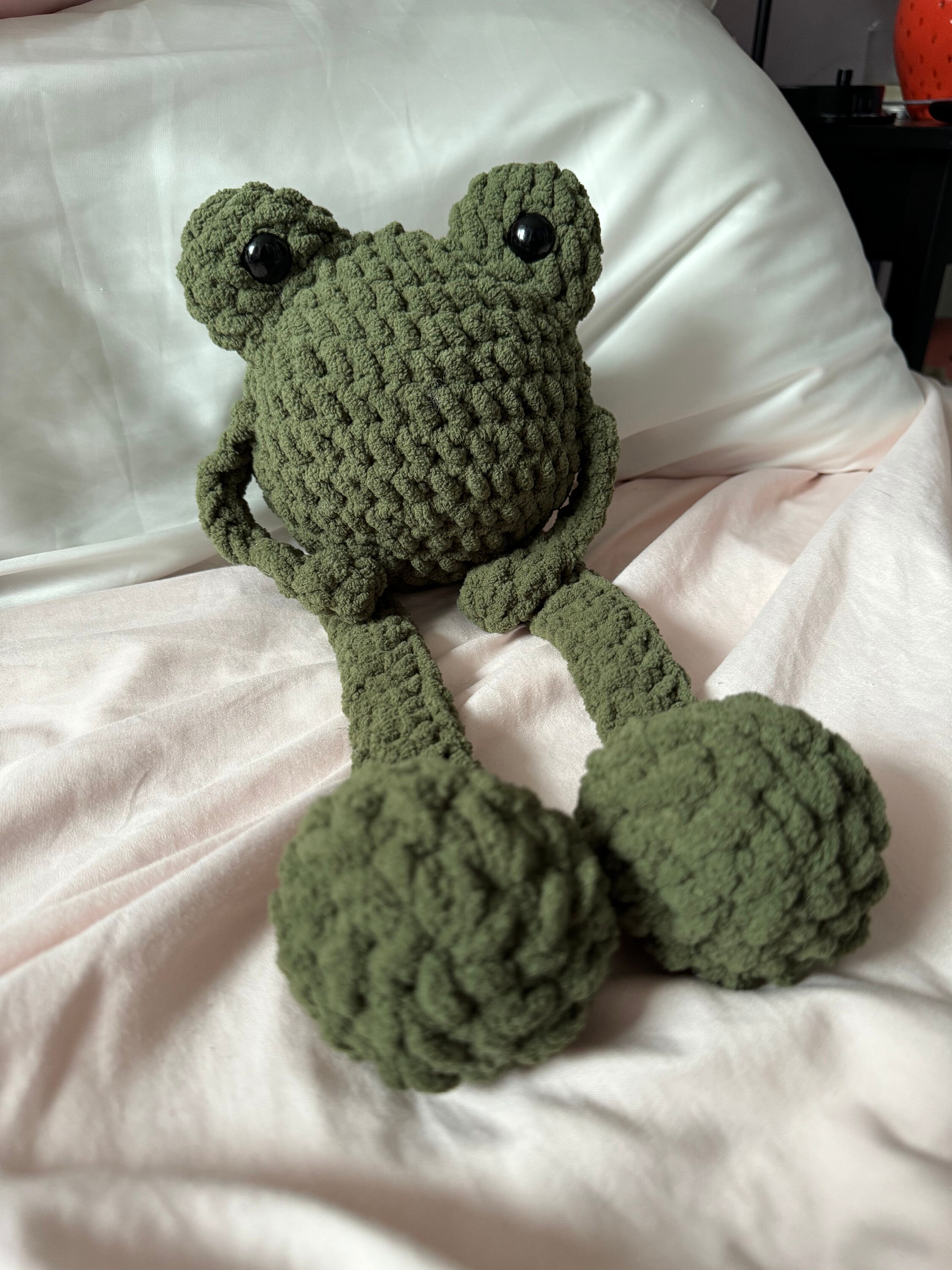 Frank the Froggy Crochet Pattern Frog With Floppy Legs and Arms - Etsy