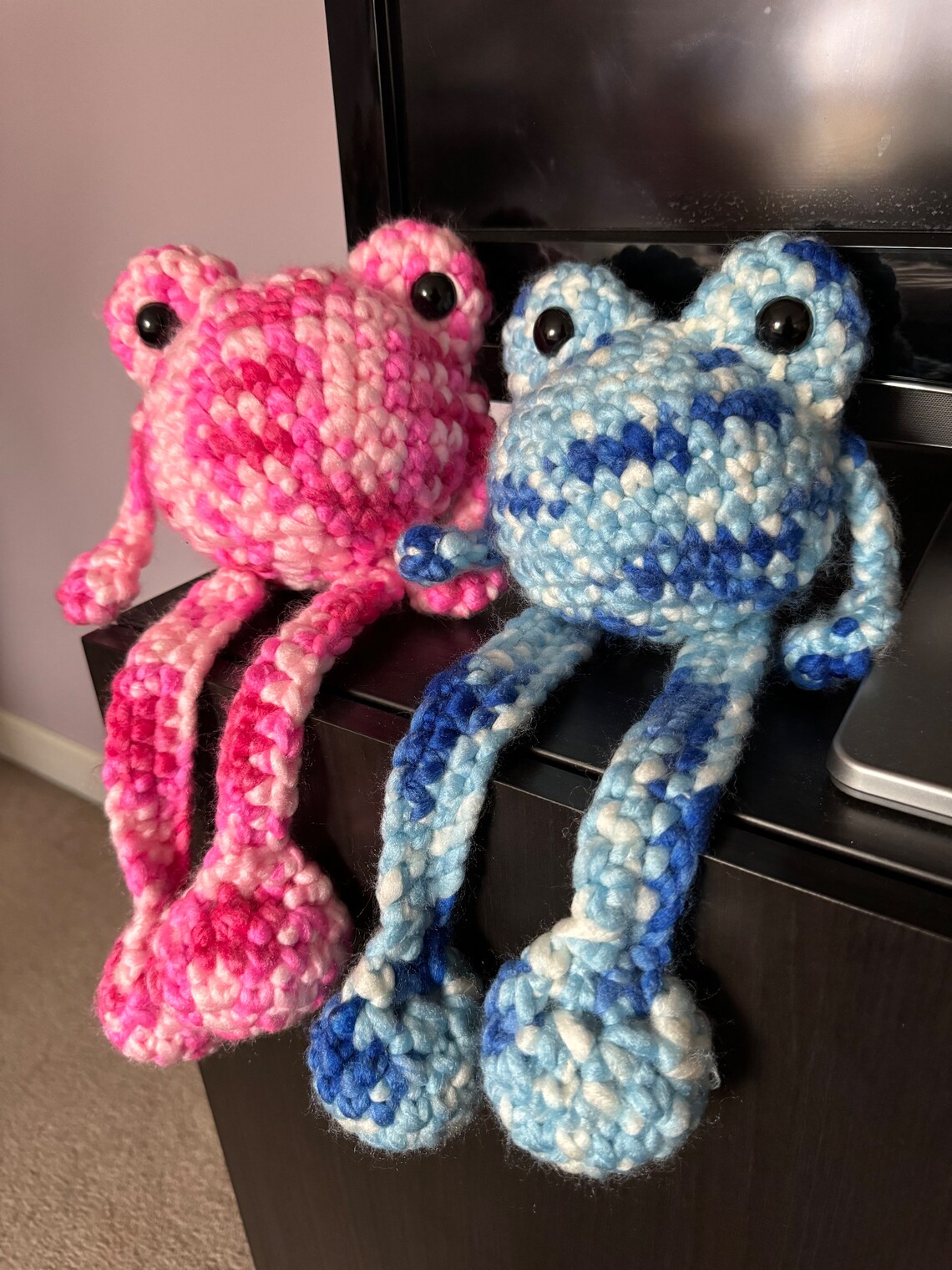 Frank the Froggy Crochet Pattern Frog With Floppy Legs and Arms - Etsy