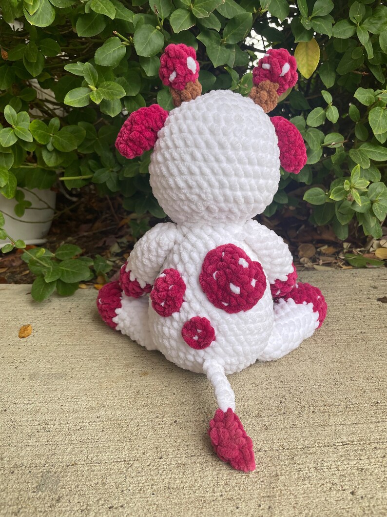 Beginner Amigurumi Mooshroom Cow Crochet Pattern – Mushroom-cow Plush ...