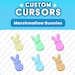 Middle Finger Cursors 8 CUR & PNG Files Custom Cursors Pointers ...