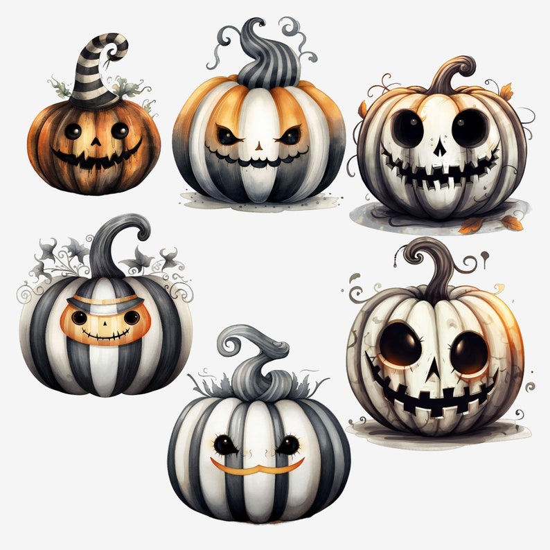 Vintage Halloween Clipart,watercolor Gothic,witch Clipart,witch ...