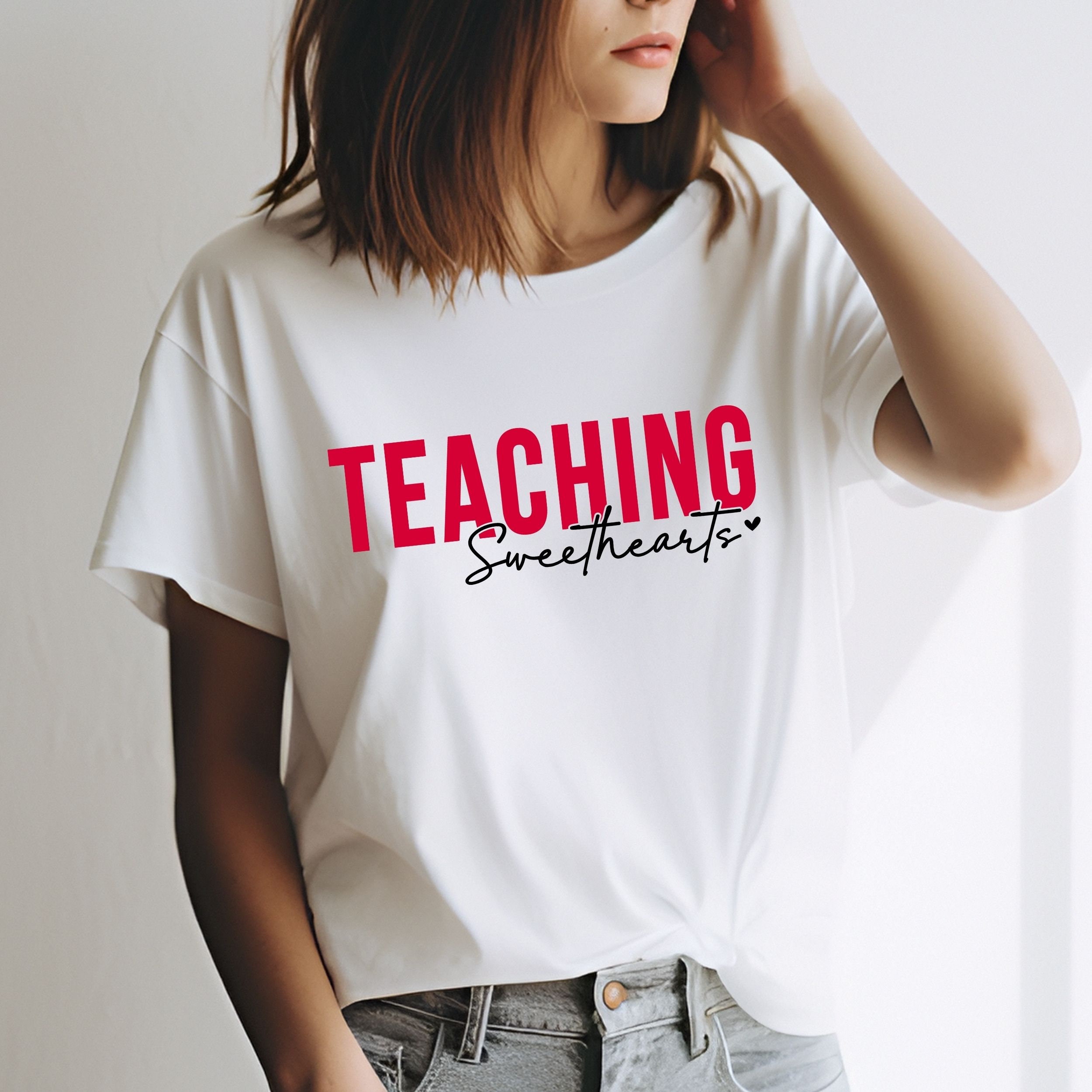 Teaching Sweethearts Png, Teacher Valentine Png, Valentine Png, Teacher ...