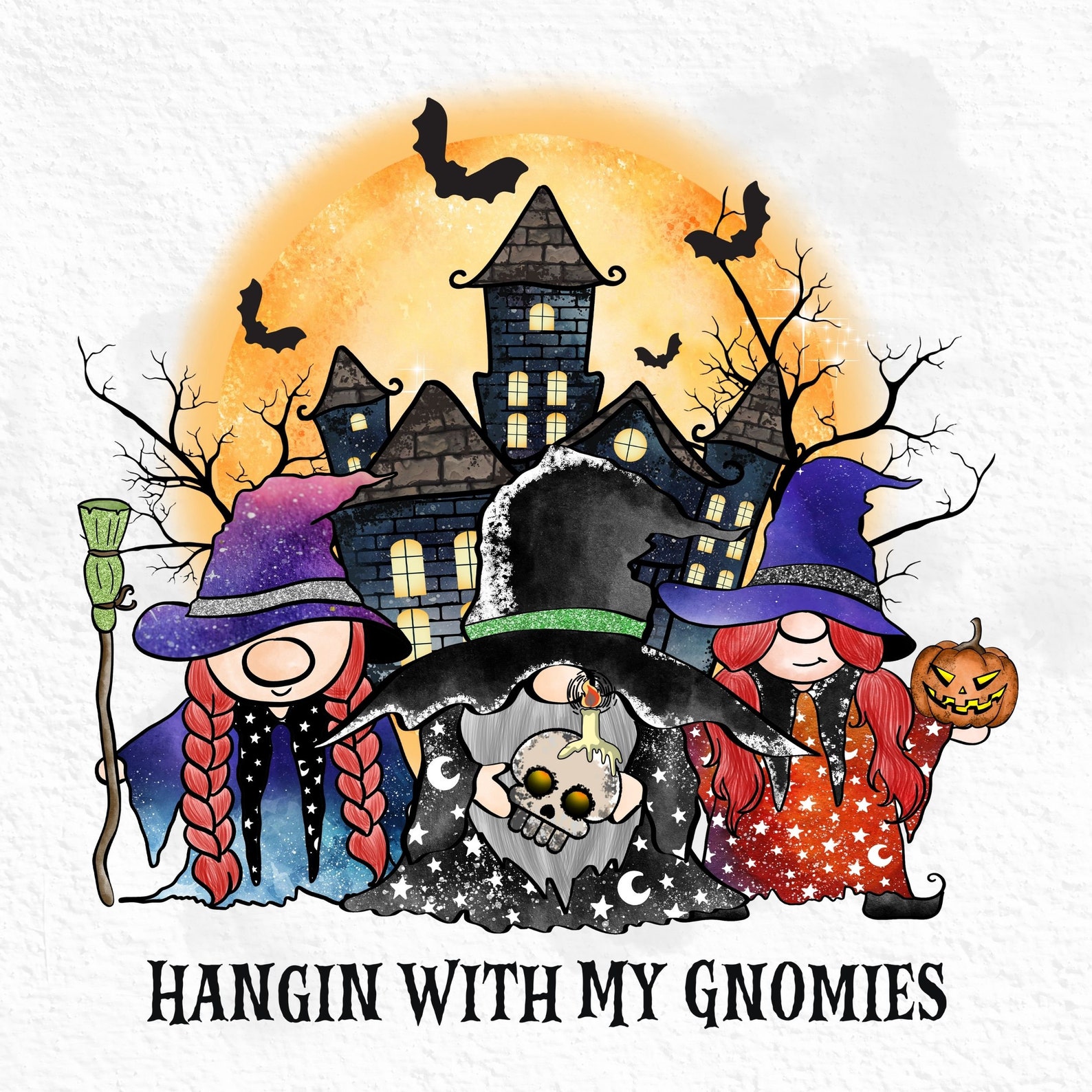 21 PNG Halloween Gnome Clipart,halloween Gnome Clipart Bundle,happy ...