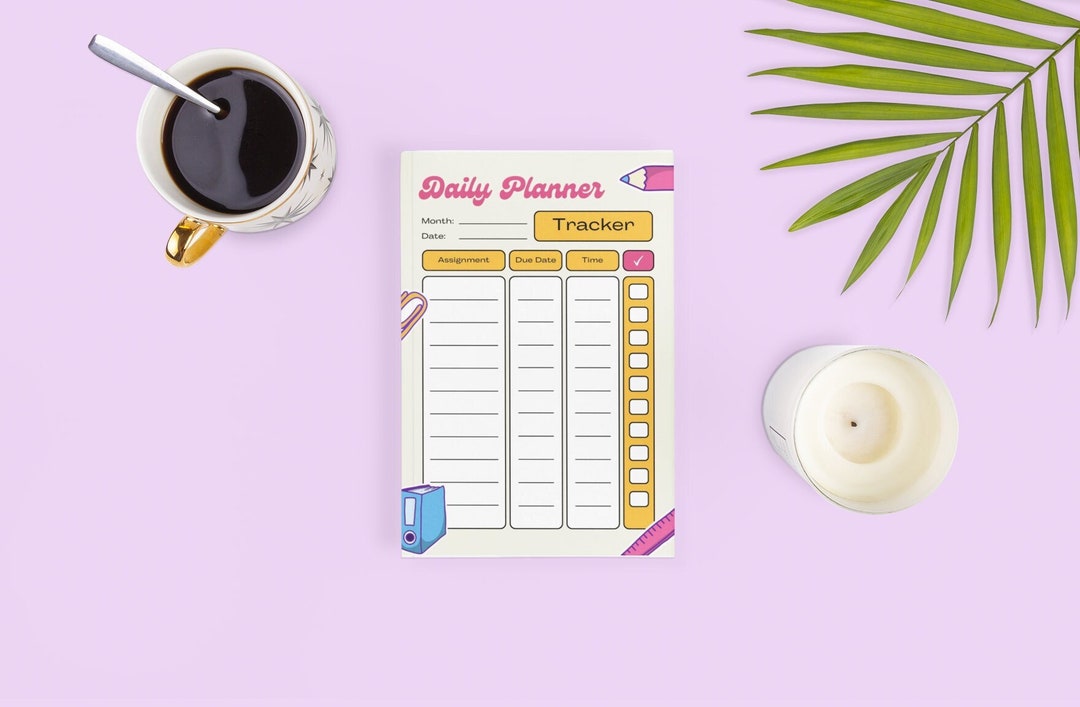 ADHD Planner Daily Planner ADHD Tracker Goal Setting Planner - Etsy