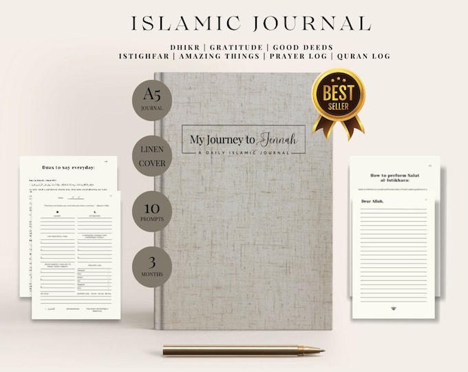 Islamic Journal Quran Reflection Muslim Gift Islamic Wall Art Ramadan ...