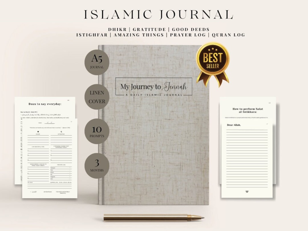 Islamic Journal Quran Reflection Muslim Gift Islamic Wall Art Ramadan ...