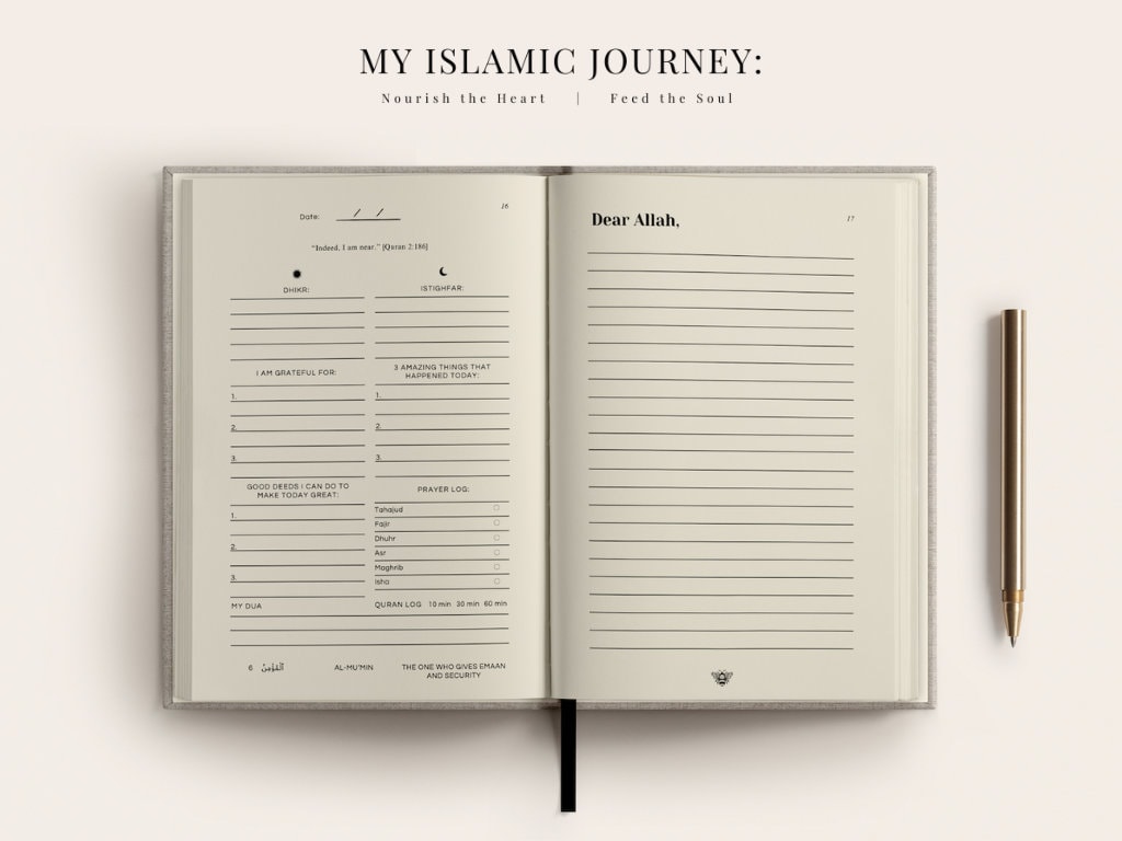 Islamic Journal Quran Reflection Muslim Gift Islamic Wall Art Ramadan ...