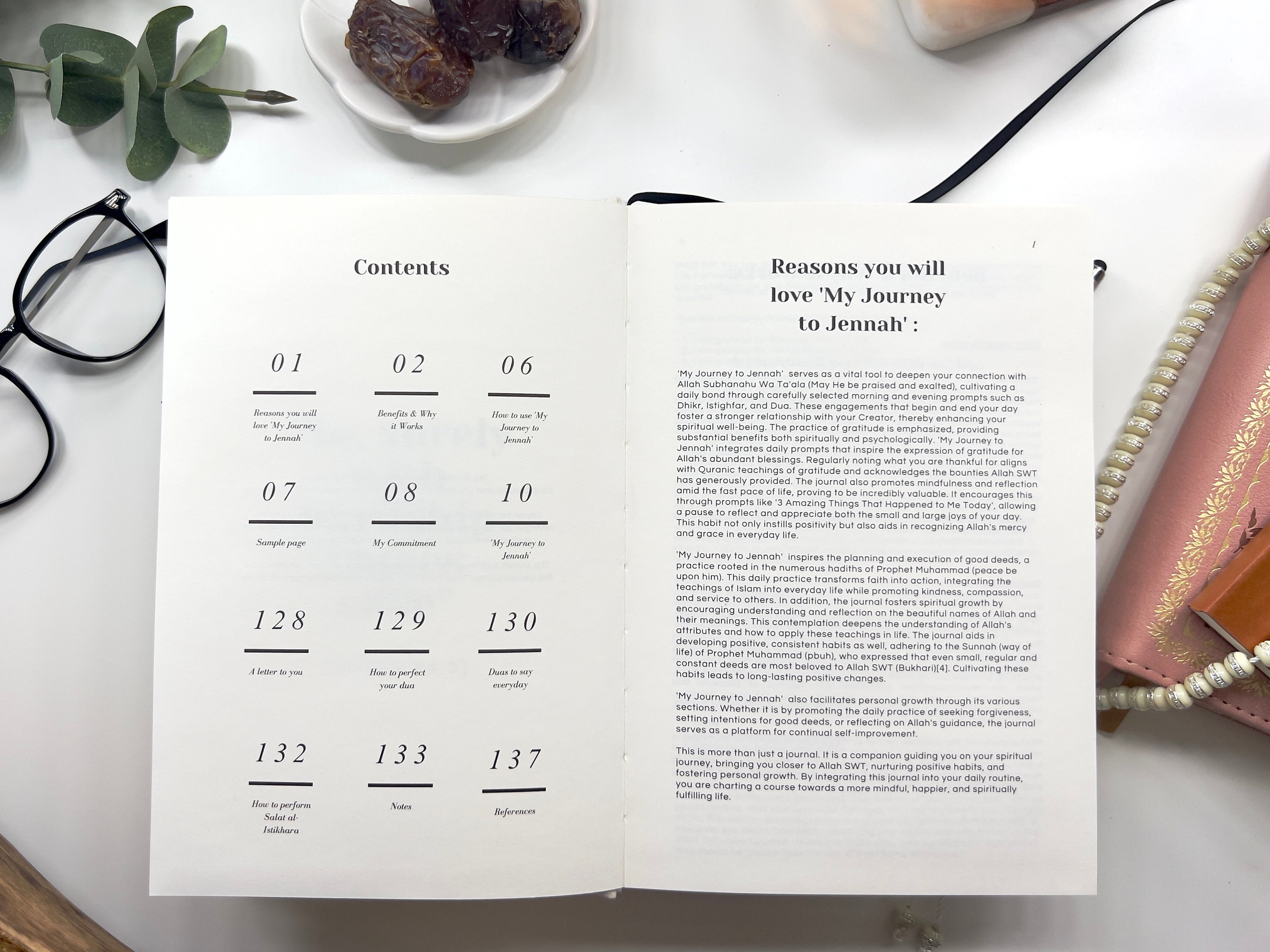 Daily Islamic Muslim Journal, Journal Quran Verses, Muslim Gift ...