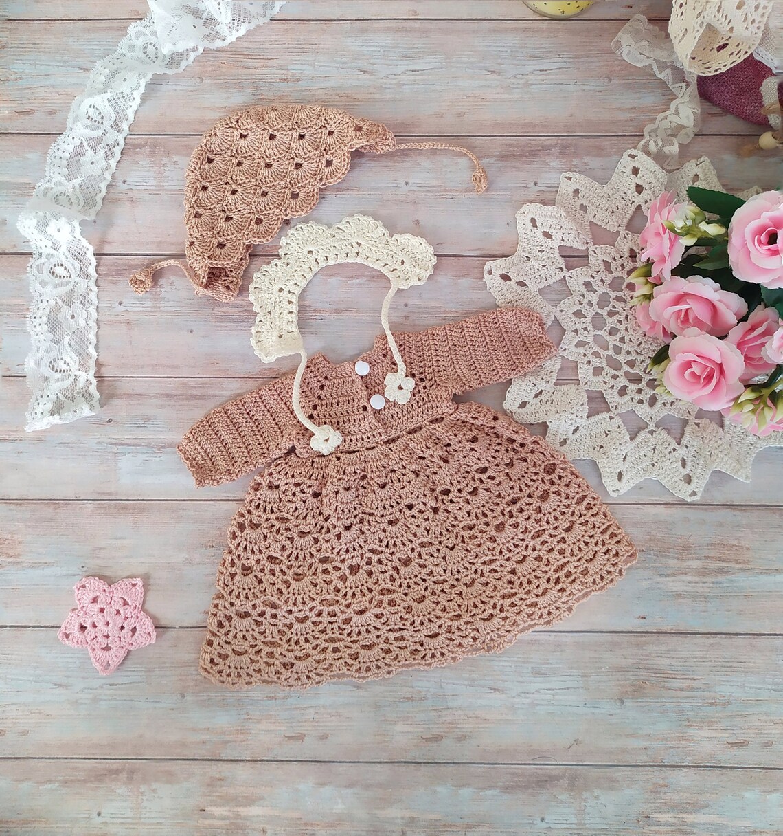 PDF Crochet Outfit Tutorial Paola Reina , American Girl Clothes PDF ...