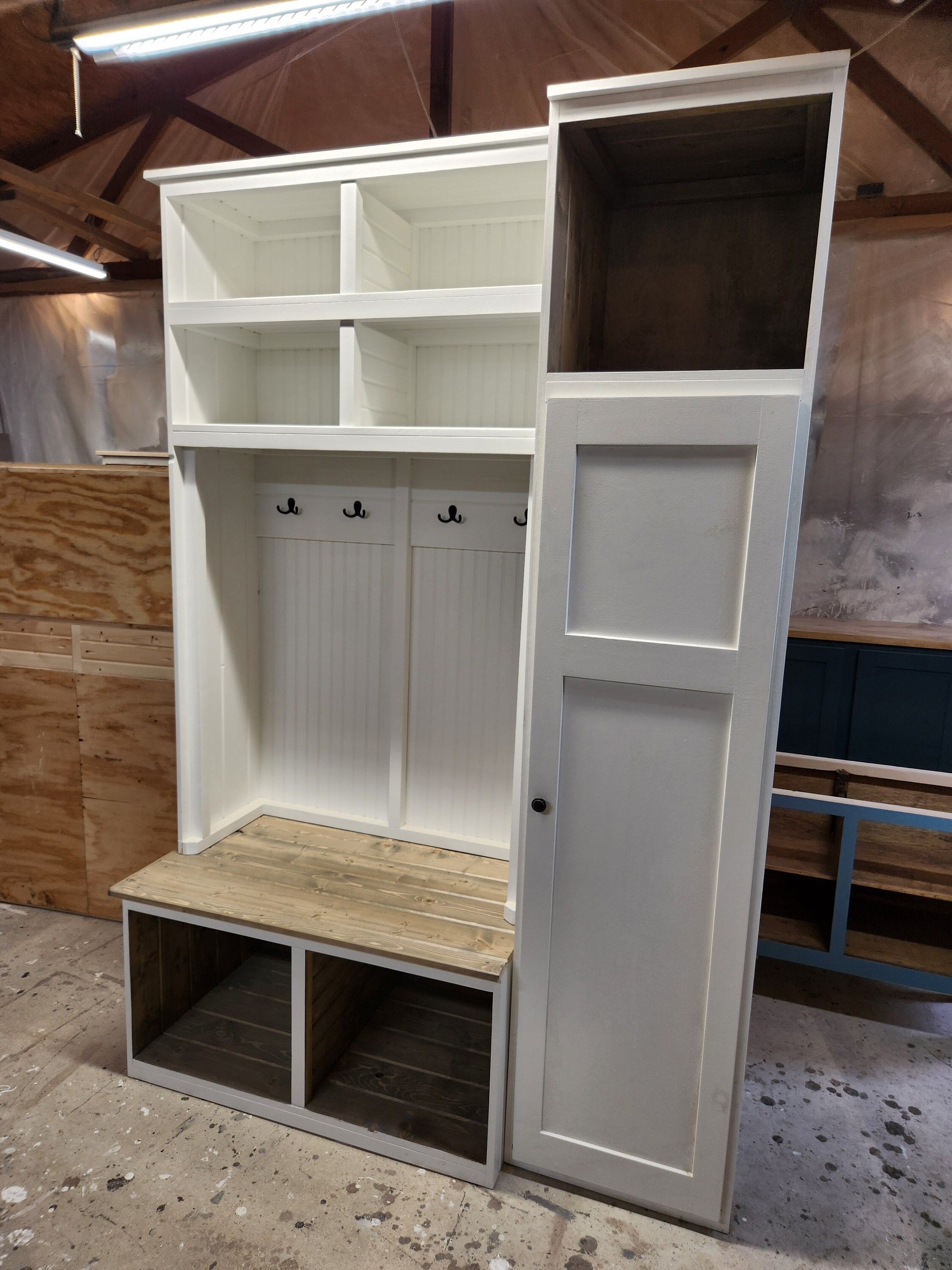 Hall Tree W Closet - Etsy