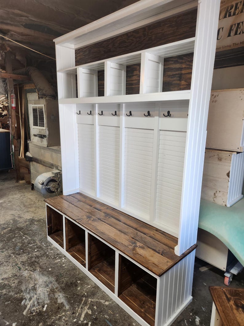 72" Mudroom - Etsy