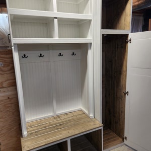 Hall Tree W Closet - Etsy