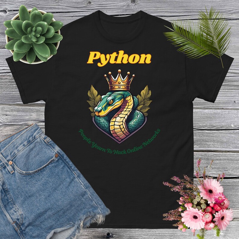 Python Acronym Joke Funny Python Tee T Hacker Engineer Developer Birthday It Geek T Shirt