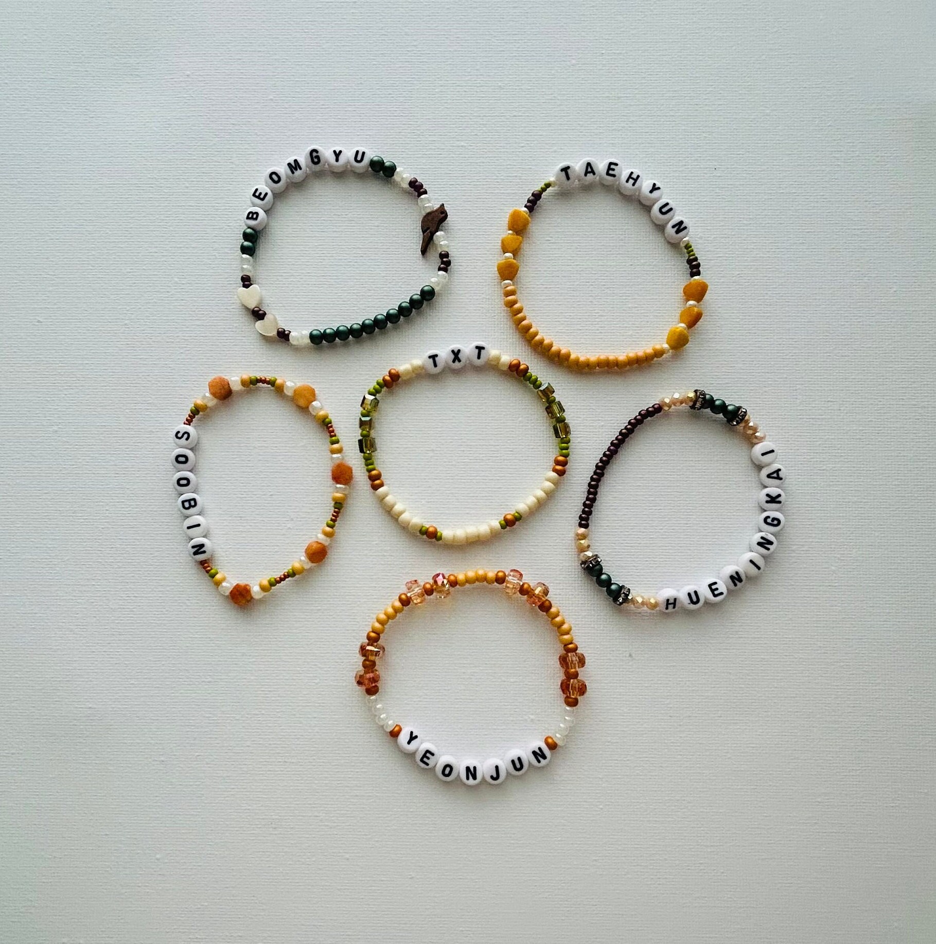 TXT / Tomorrow X Together Custom Kpop Elastic Bracelet - Etsy