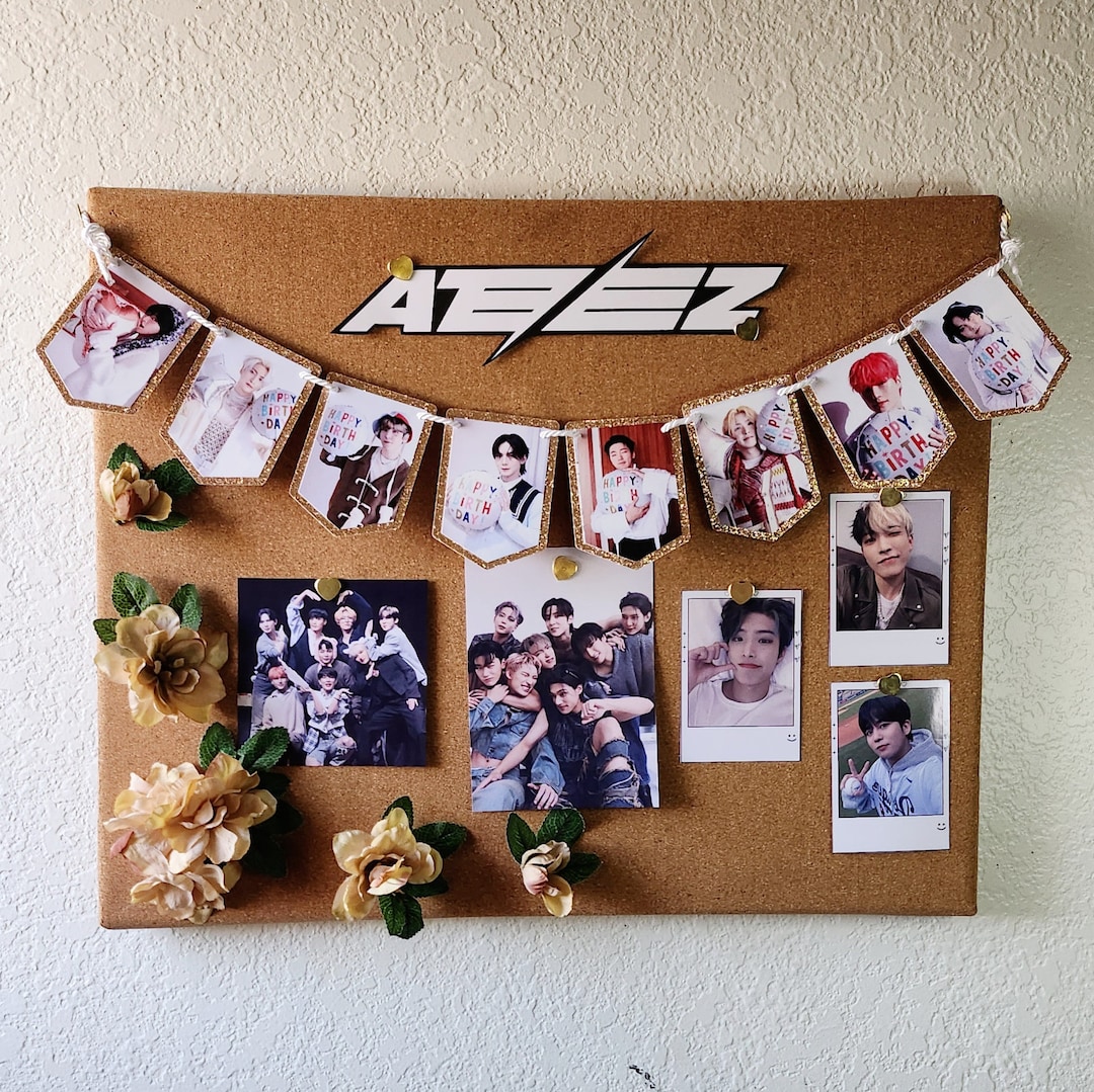 ATEEZ Kpop Mini Banner - Etsy