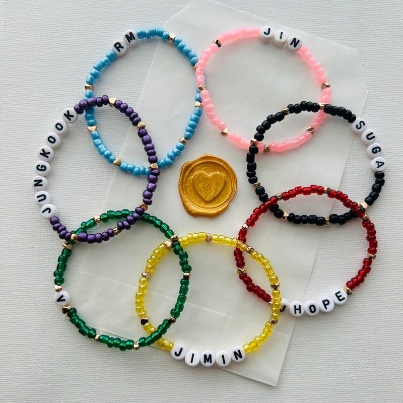 Bts Bracelet - Etsy