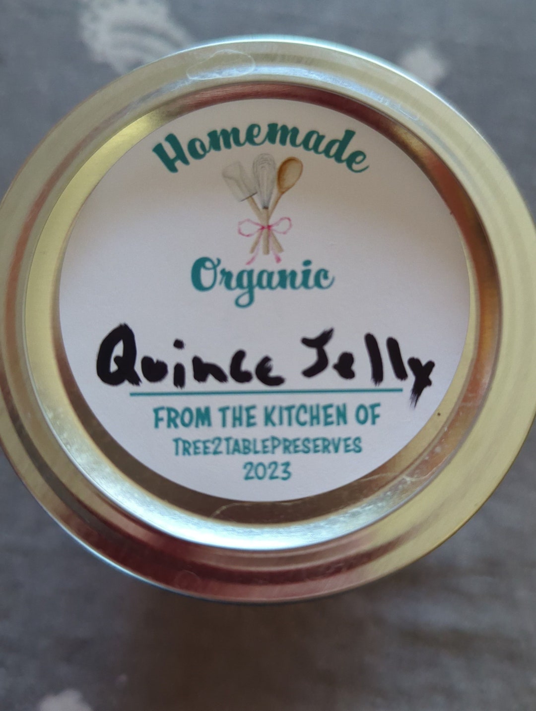 Homemade Small Batch Quince Jelly Spread - Etsy