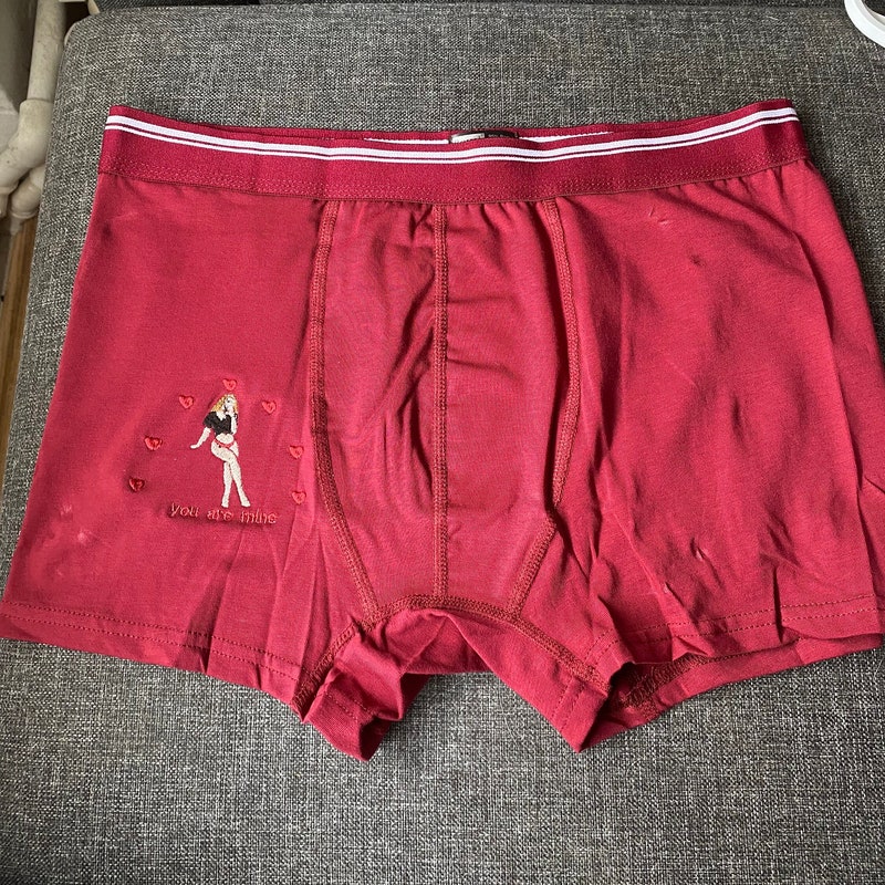 Embroidered Boxers - Etsy
