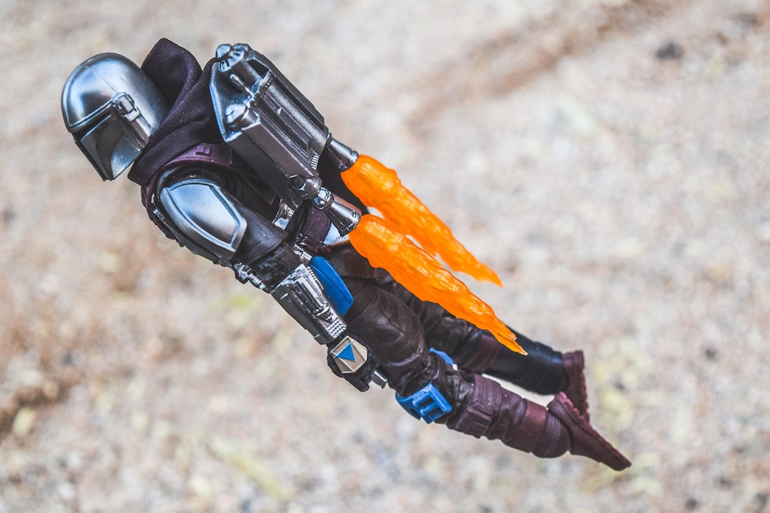 43) Star Wars Black Series Mandalorian Jetpack Flame Effects! - Etsy
