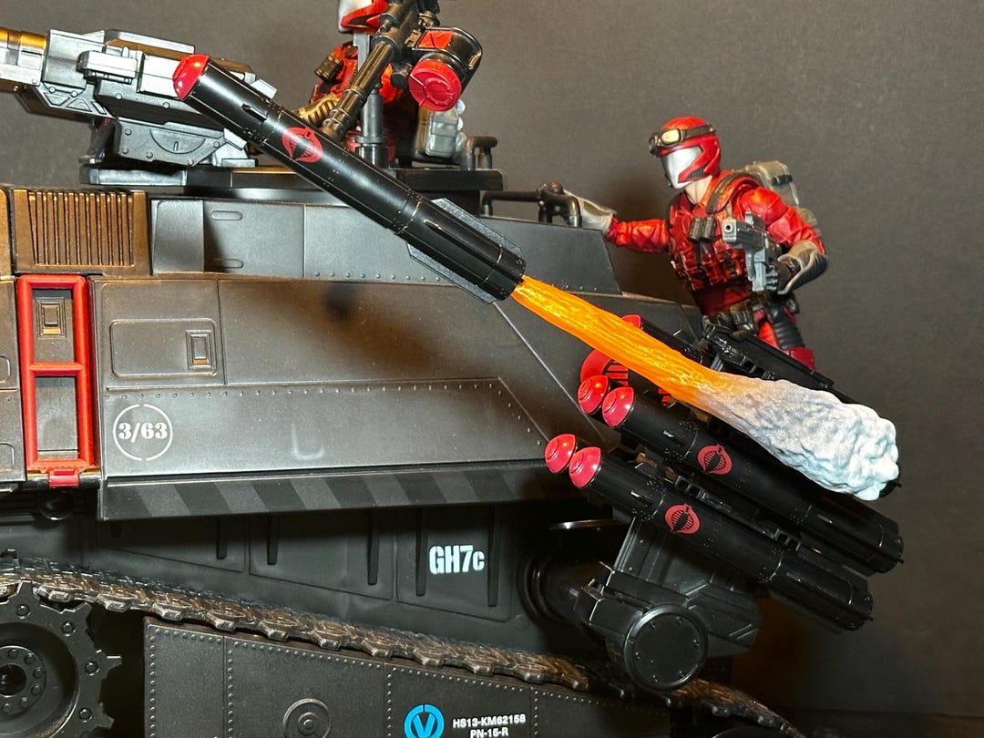 15) Gijoe Classified Haslab Hiss Tank Missile Effect P Side, Big Bada ...