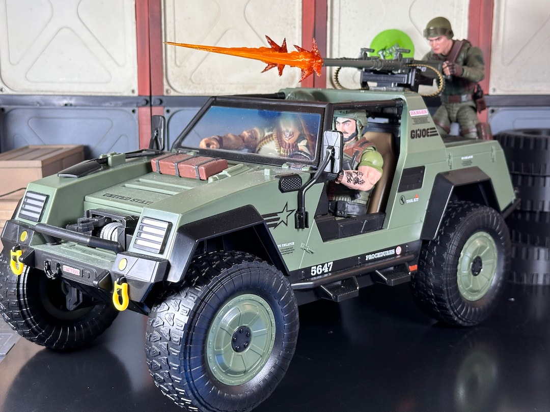 Gijoe Classified VAMP Upgrade Kit, With Blast Effects and Gunner Foot ...