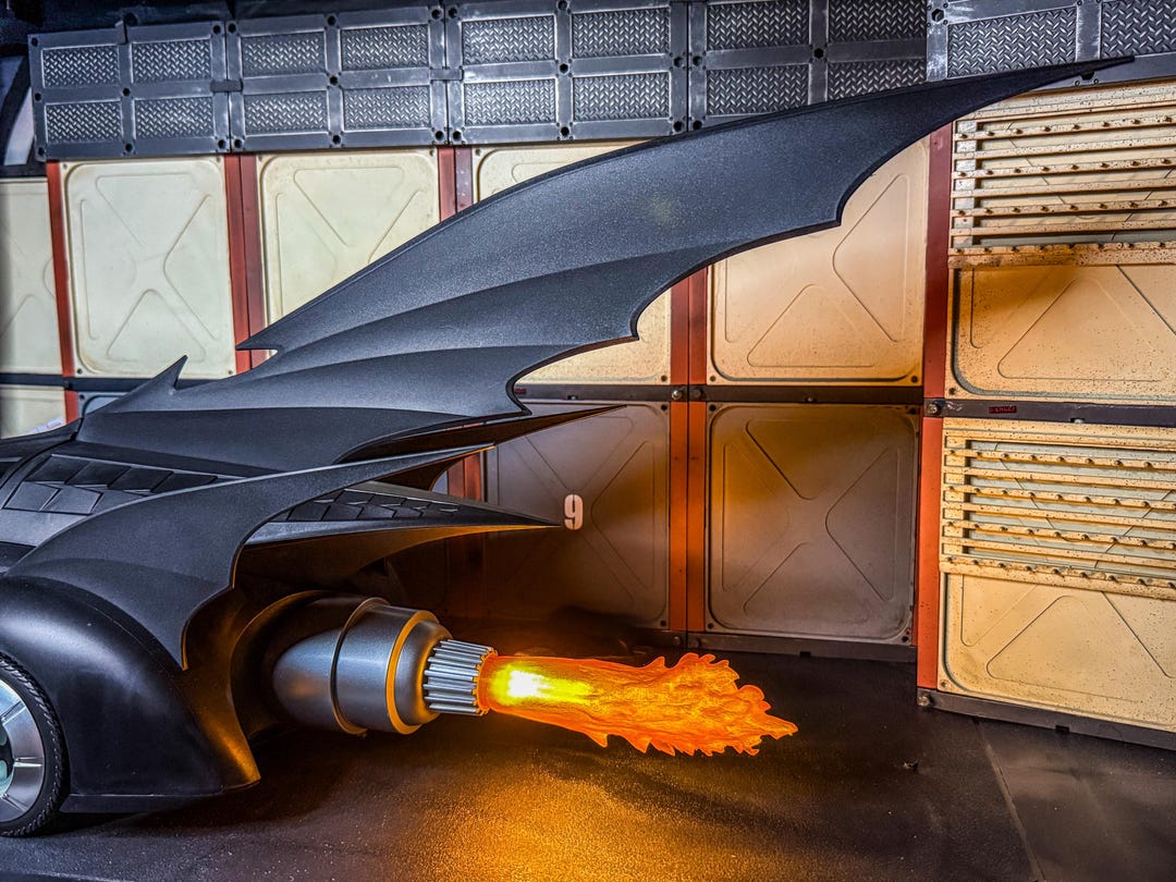 51) LED USB Powered Flame Effect for the Batman Forever Batmobile From ...