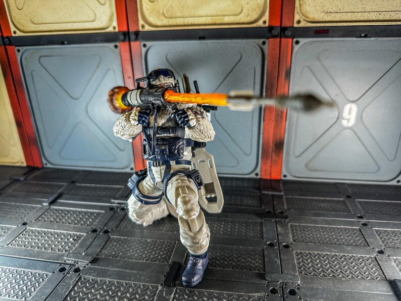 33) DELUXE Bazooka Blast Effect for Gijoe Classified Bazookas, Two ...