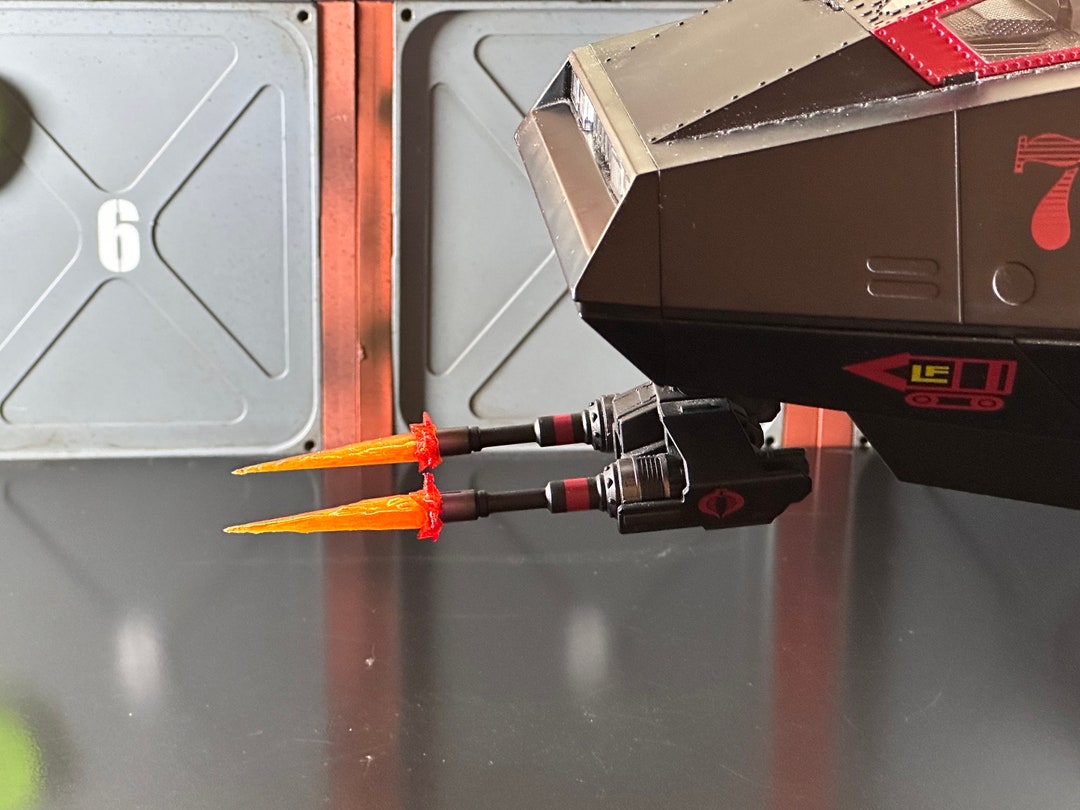 Gijoe Classified HISS Tank Chin Gun Firing Effects Translucent Blast ...