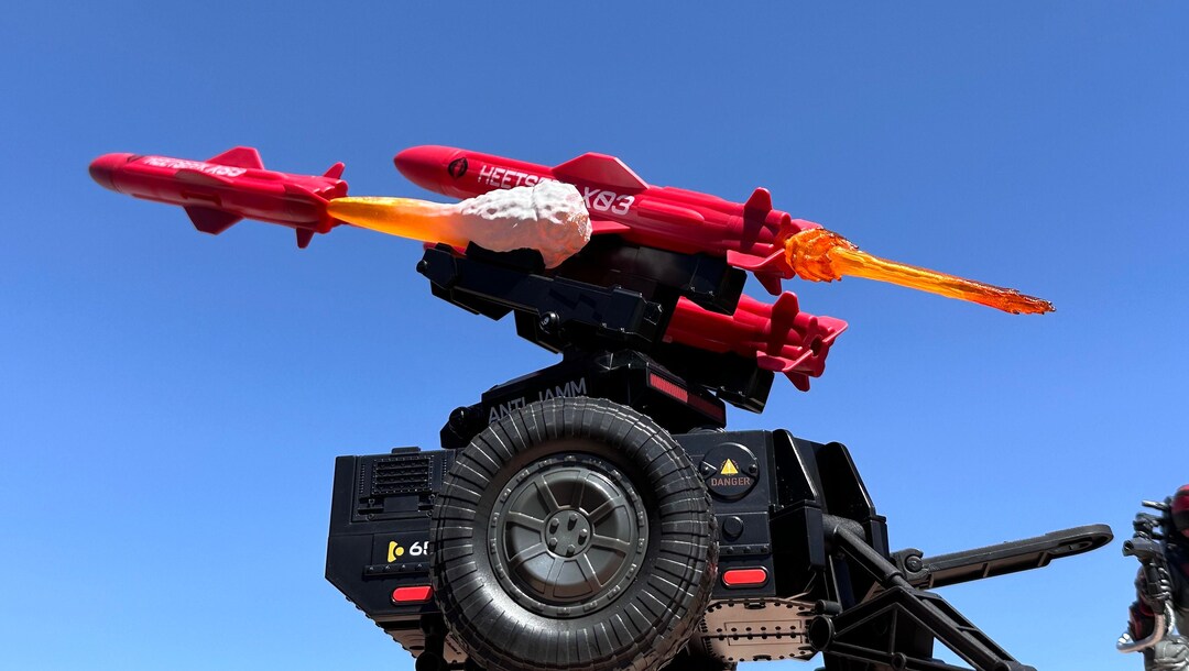 Gijoe Classified HMS Heetseek Missile Launch Effect Set Bring the Rain ...